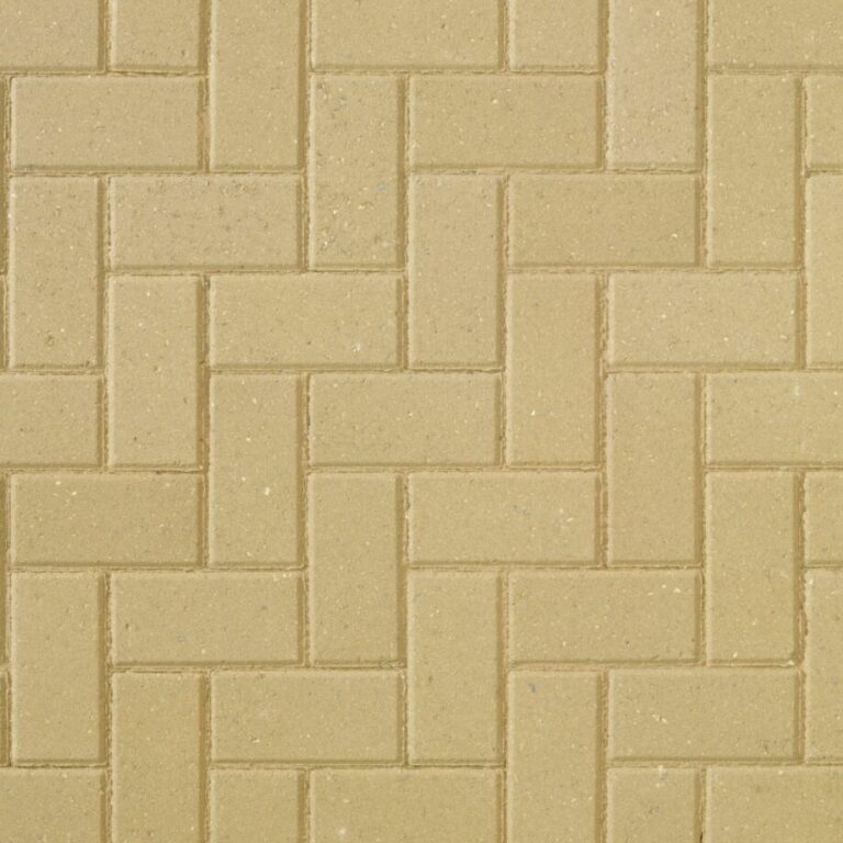 Brett Omega Buff Block Paving 200x100x50mm - Stone For Less