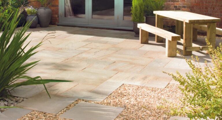 Bradstone Fossil Buff Indian Sandstone - Stone For Less