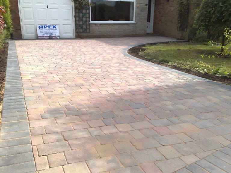 Bradstone Woburn Rumbled 50mm Block Paving in Autumn - Stone For Less